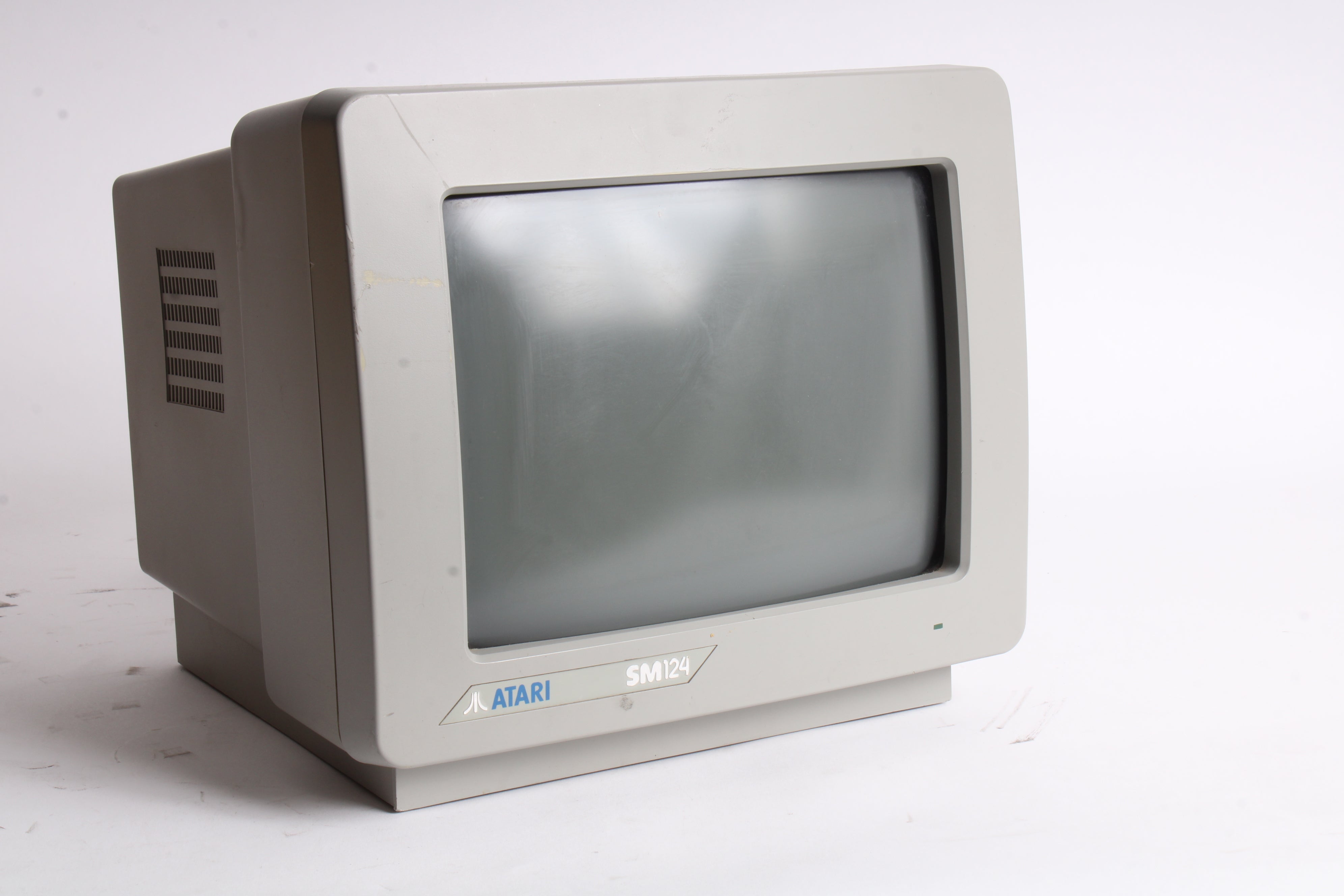 Atari SM124 Monitor Computer CRT Monochrome Display – NTC Tech