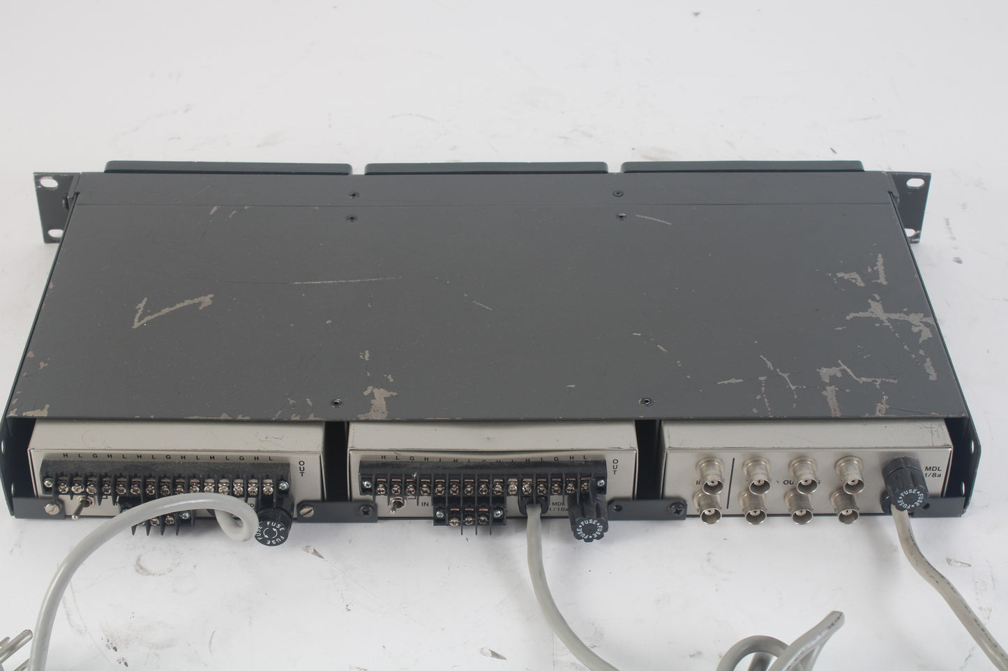 Videotek VDA-16 Video Distribution Amplifier W/ 2x ADA-16 Audio Amplif ...