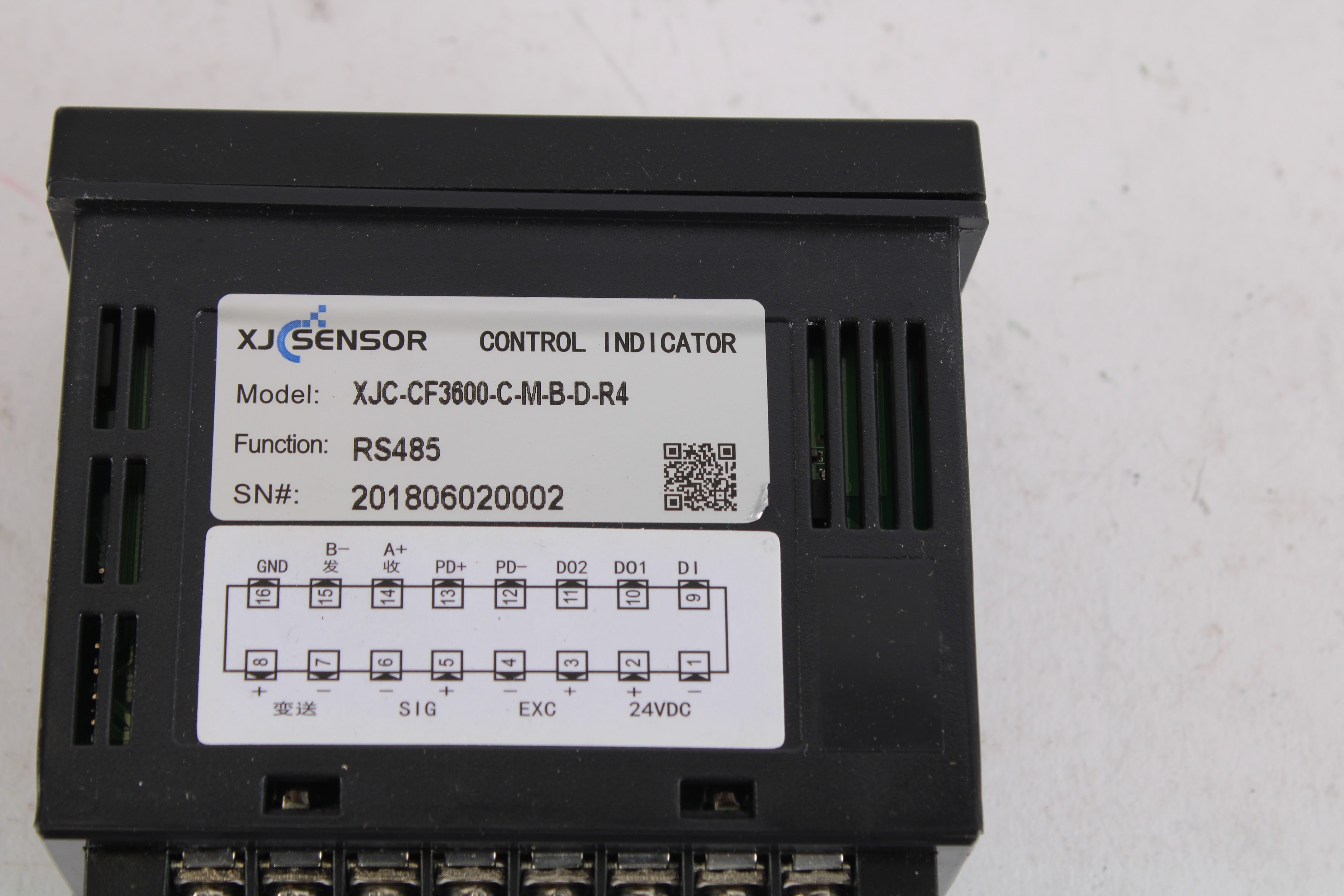 XJ Sensor XJC-CF3600-C-M-B-D-R4 Load Cell Indicator – NTC Tech