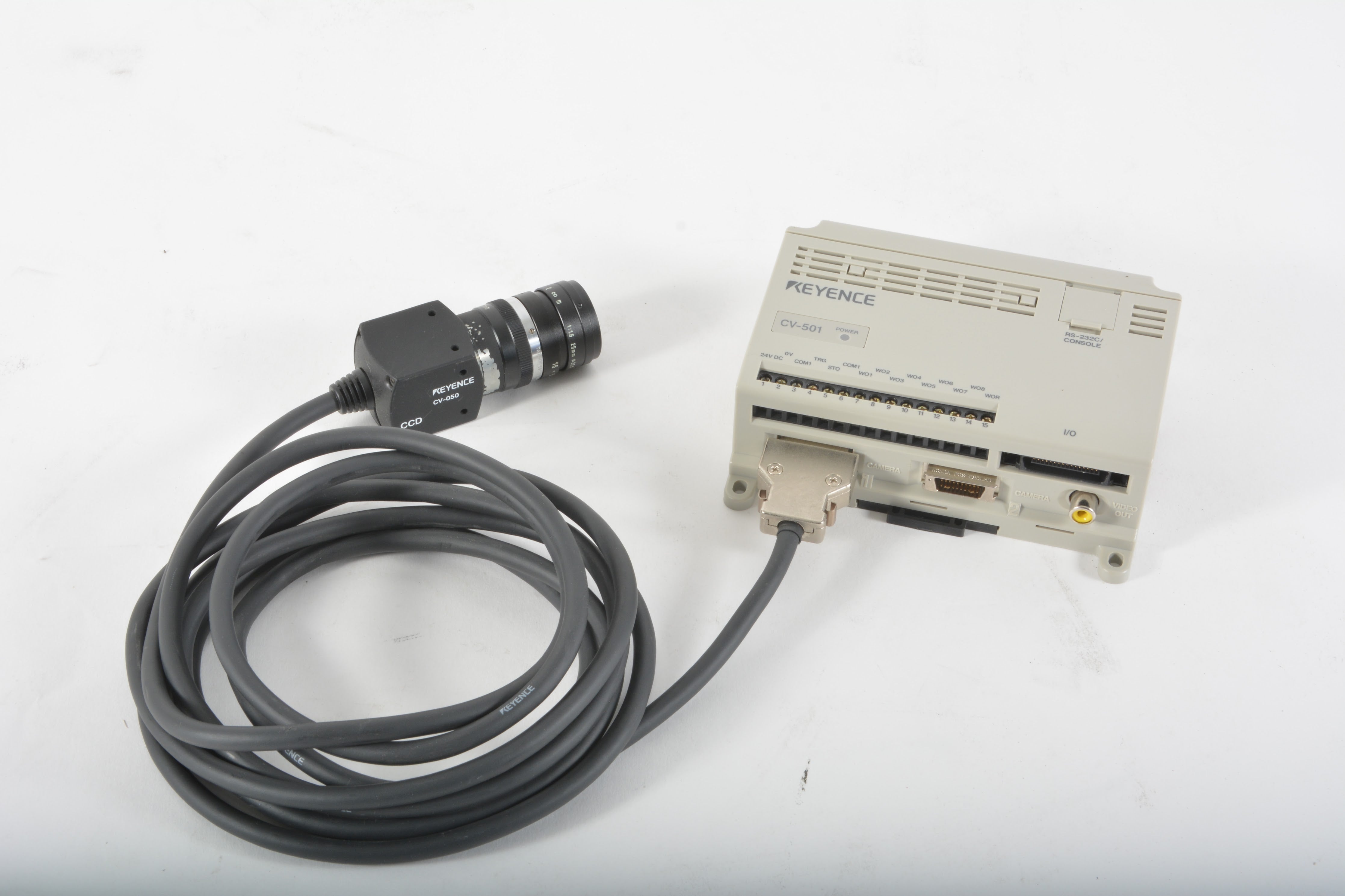 Keyence CV-501 Vision System Controller w/ CV-050 Camera – NTC Tech