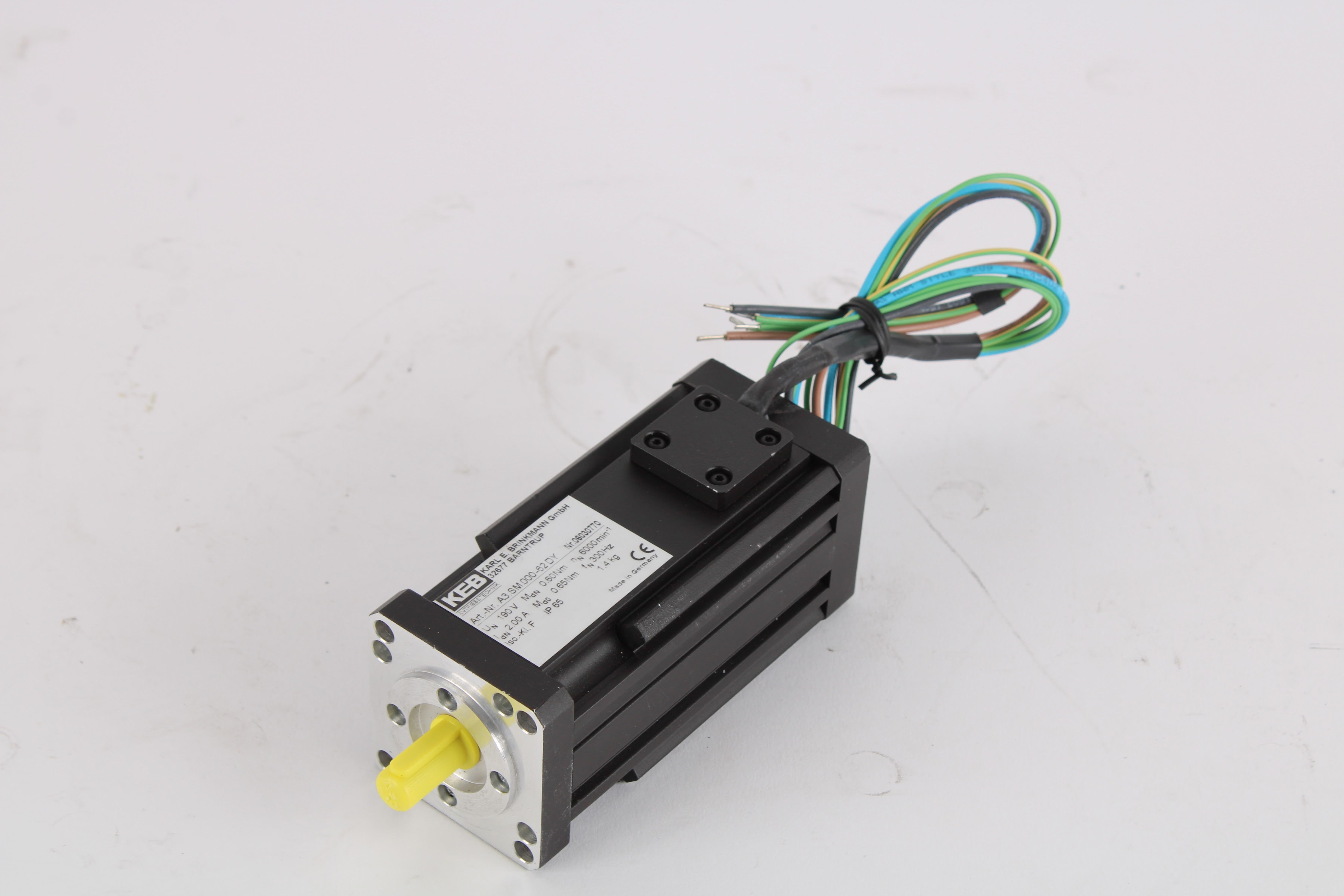 KEB Karl E Brinkmann GmbH 32677 Barntrup A3.SM.000-62 DY Servo Motor ...