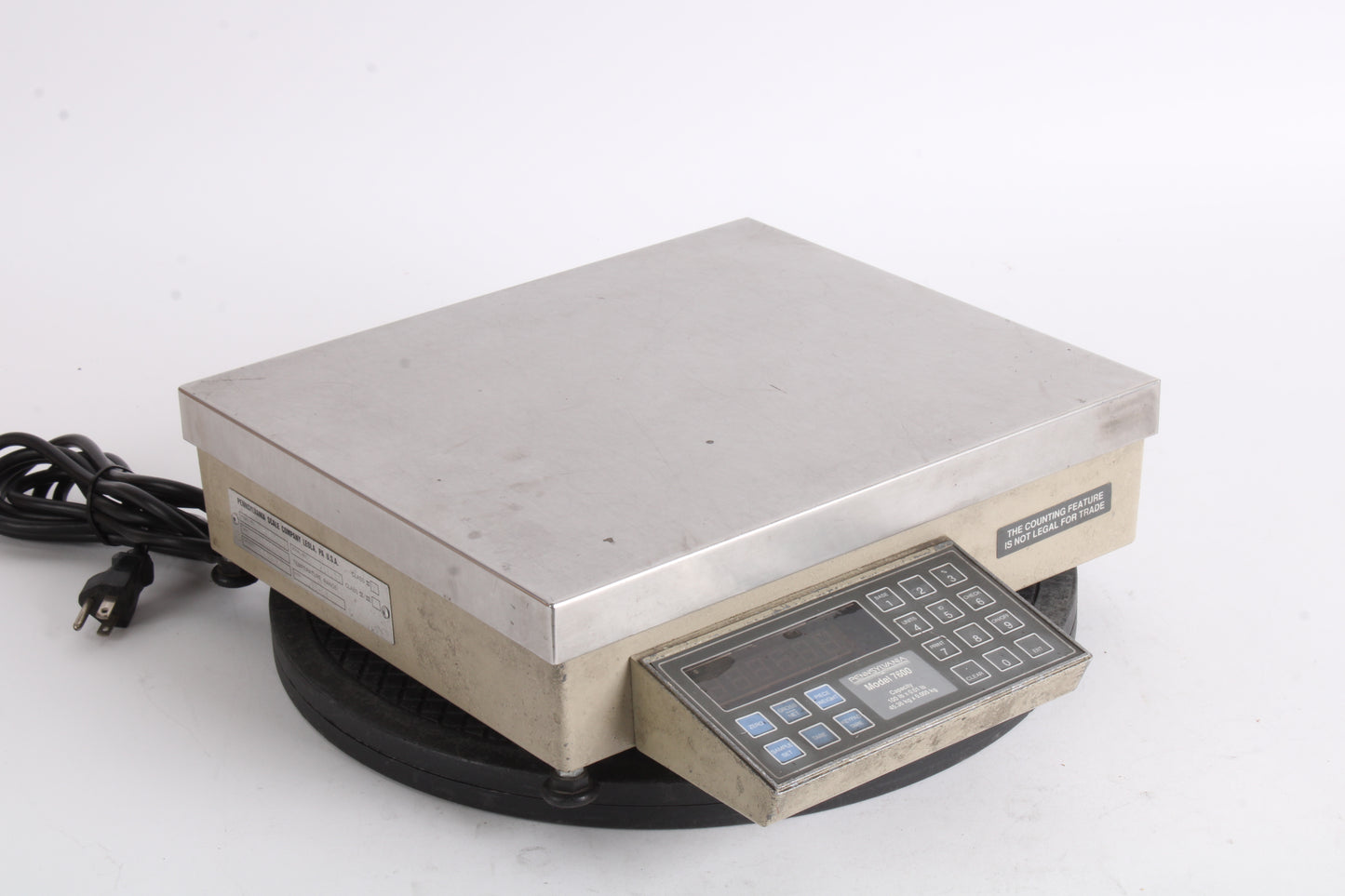 Pennsylvania Scale 7600 100LB x 0.01LB 45.36kg x 0.005kg Scale - Fair ...