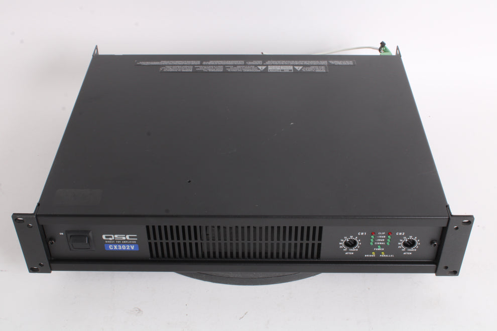 QSC CX302V 2-Channel Professional Power Amplifier – NTC Tech
