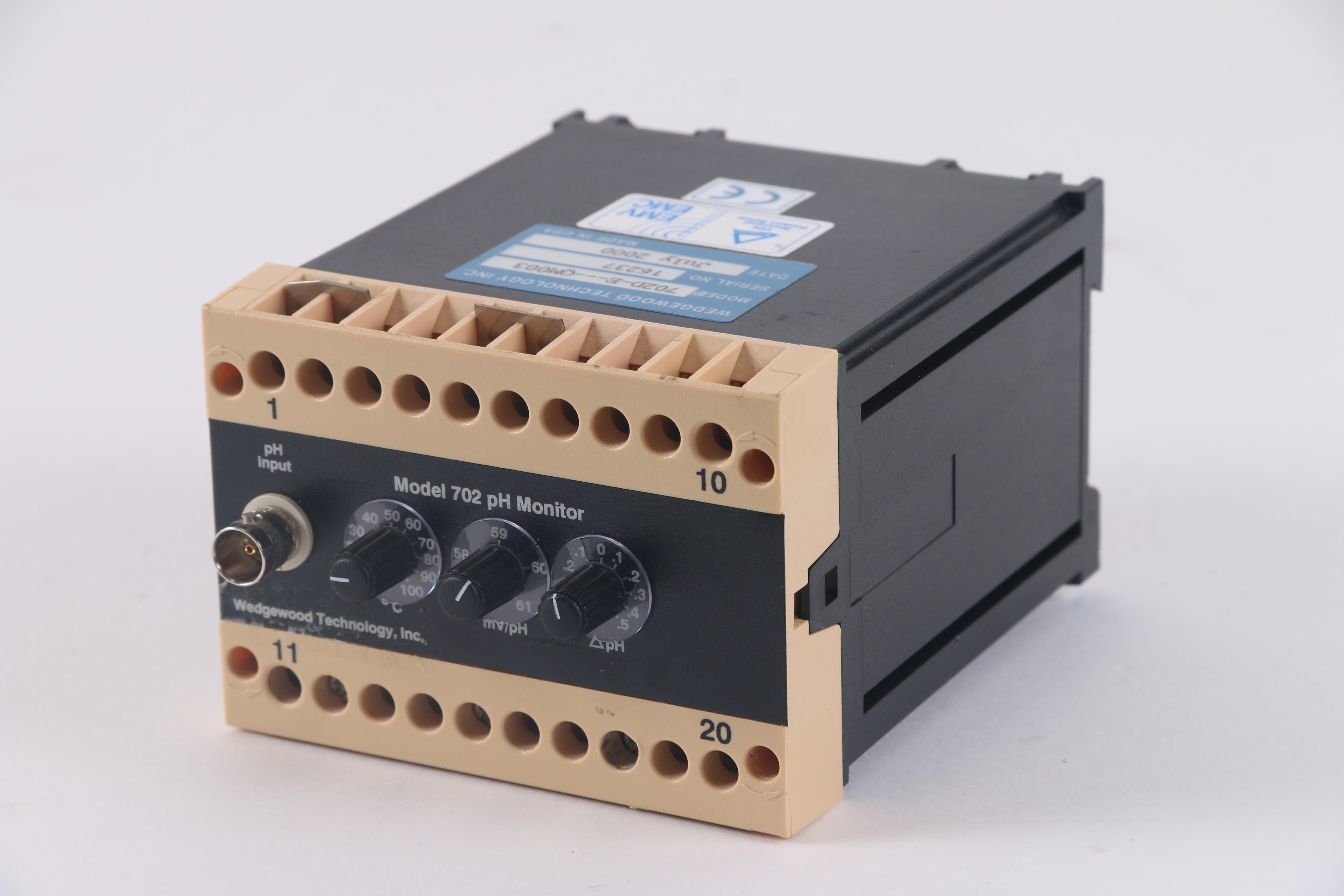 Wedgewood Technologies 702 pH Monitor Module 702D-E---QM003 – NTC Tech