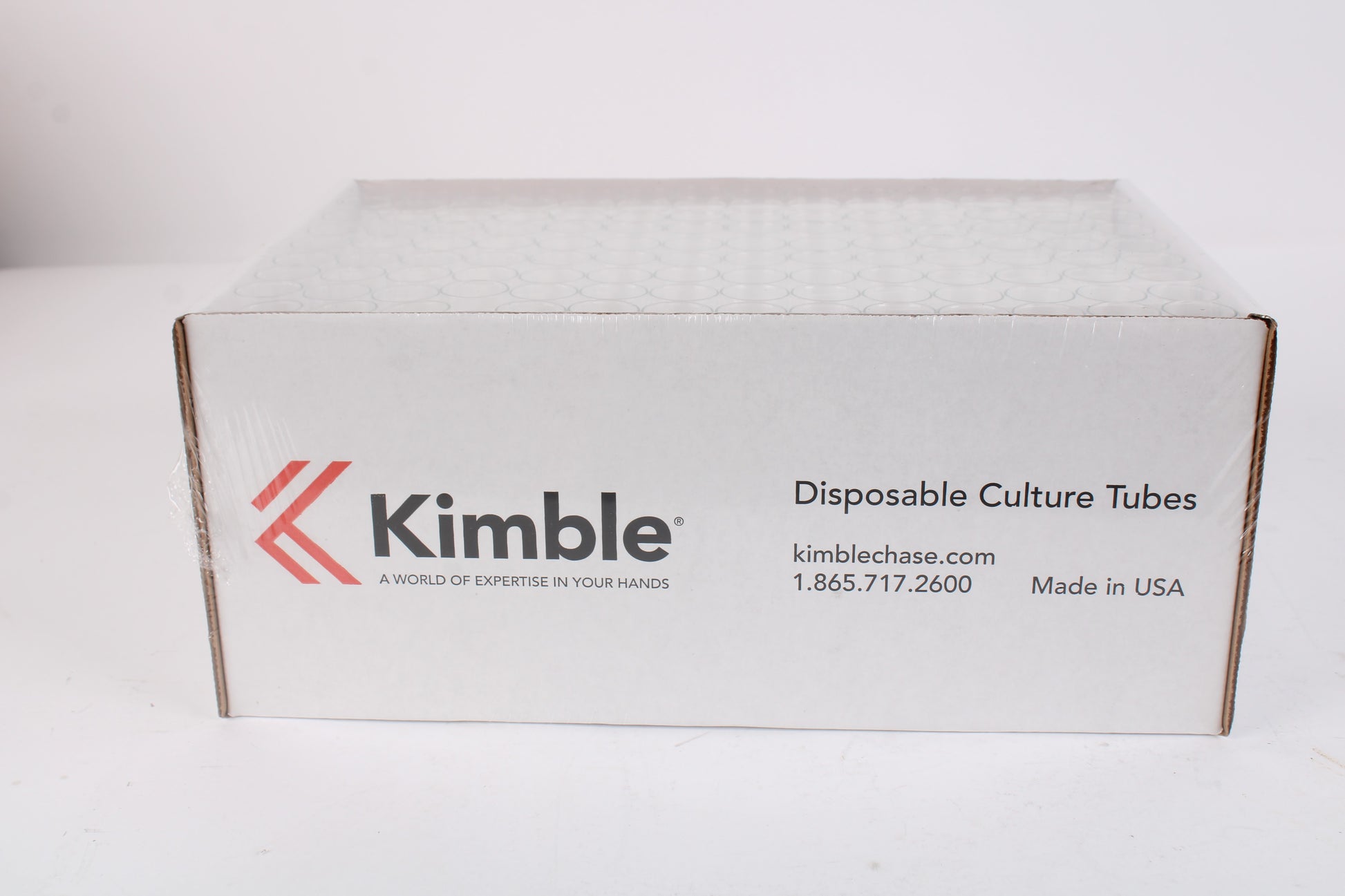 KIMBLE Plain Disposable Borosilicate Glass Tube, 55 mL - Case of 125 ...