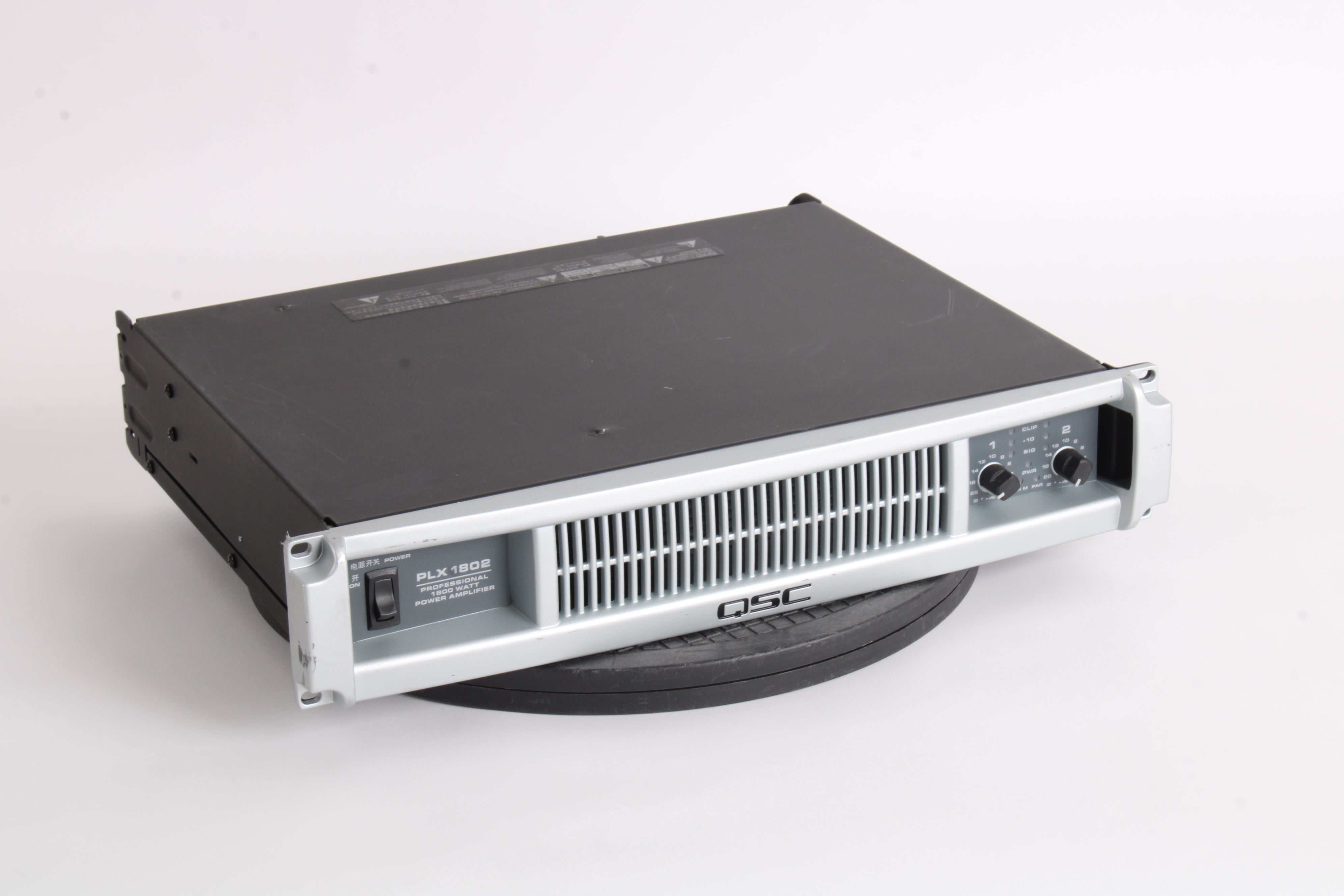 QSC PLX 1802 Professional 1800 WATT Power Amplifier - AS IS For Parts ...