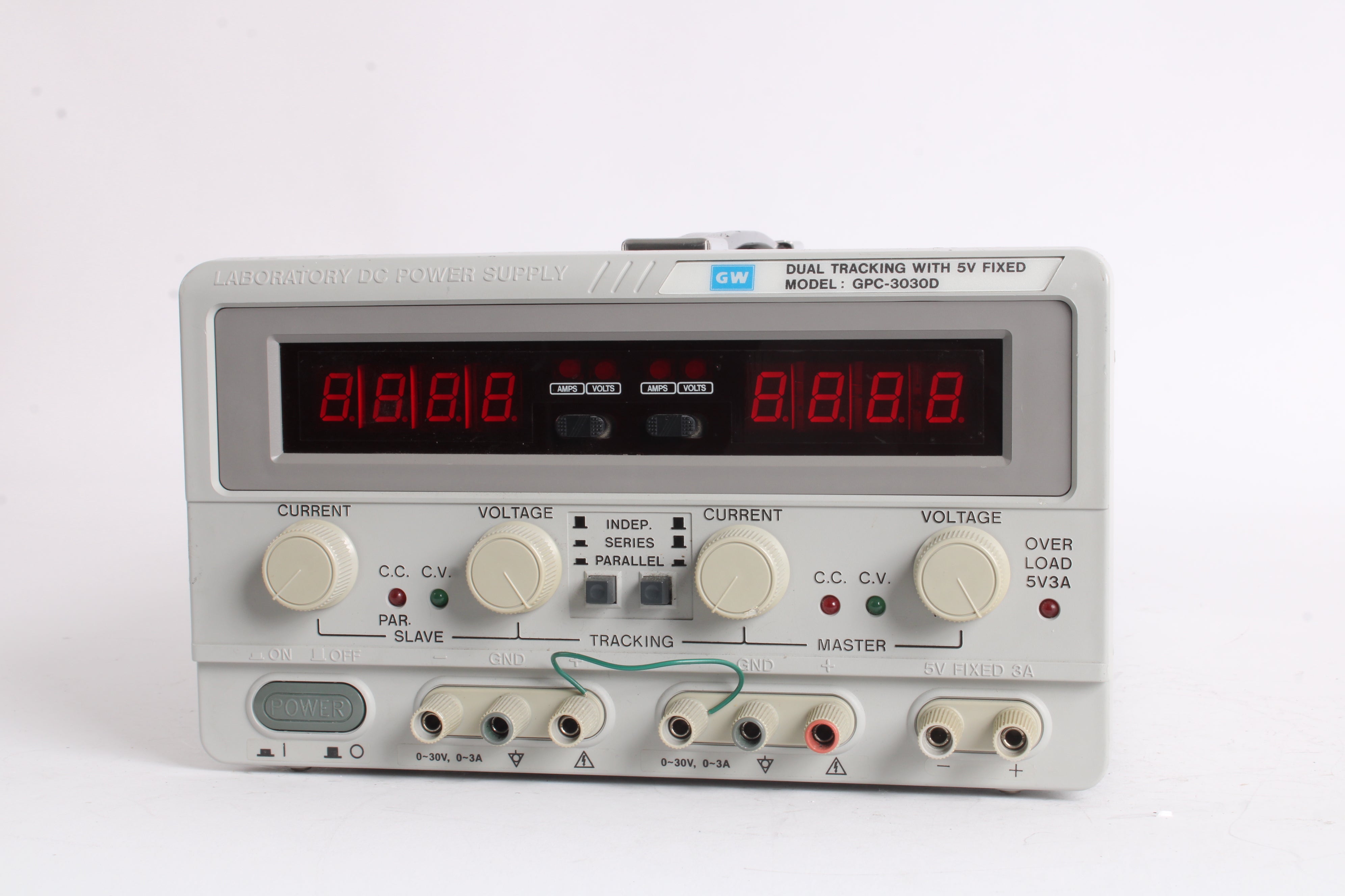 GW Instek GPC-3030D Laboratory DC Power Supply 30V 5V – NTC Tech