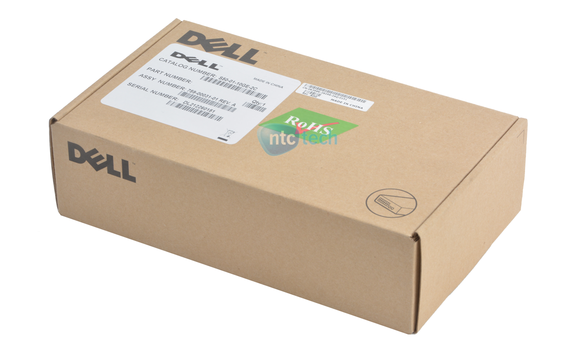 Dell / Force10 S50-01-10GE-2C 2-Port 10Gbe Uplink Module - CX4we – NTC Tech