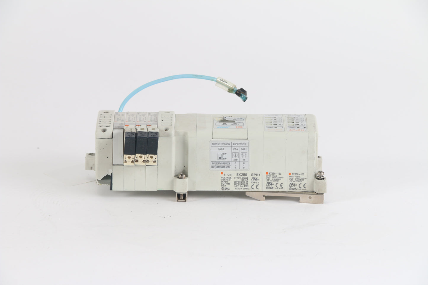 SMC EX250-SPR1 Profibus Interface Unit W/Input Unit, Solenoid Valve, B ...