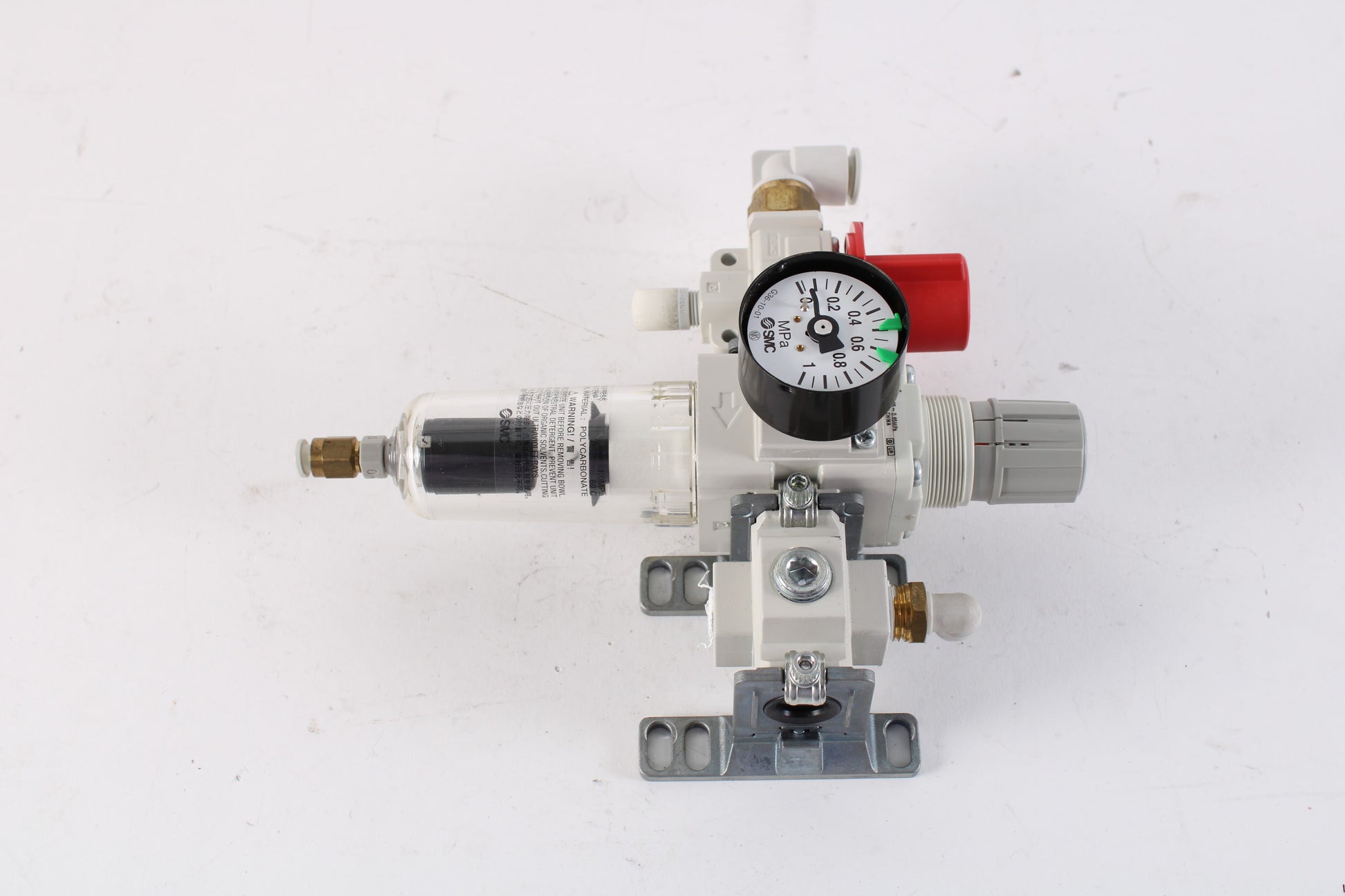 SMC AW20-02C-B Filter Regulator W/ Gauge – NTC Tech