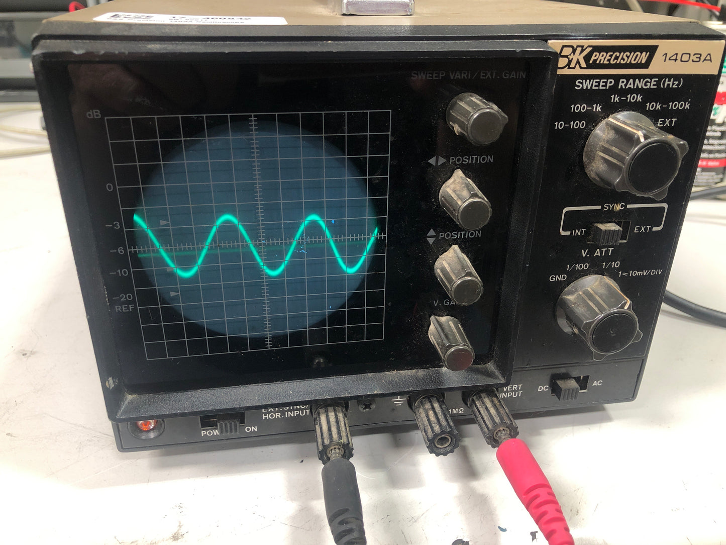 B&K Precision 1403A Oscilloscope – NTC Tech
