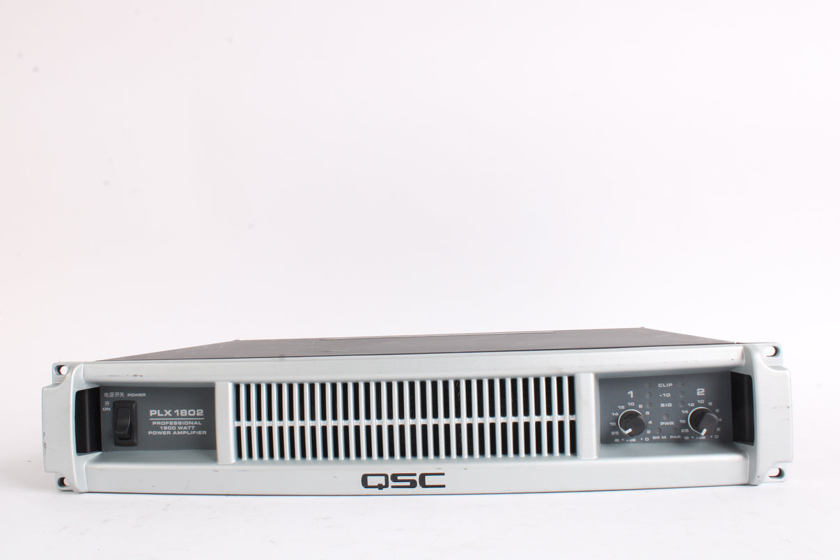 QSC PLX 1802 Professional 1800 WATT Power Amplifier - No Power AS IS ...