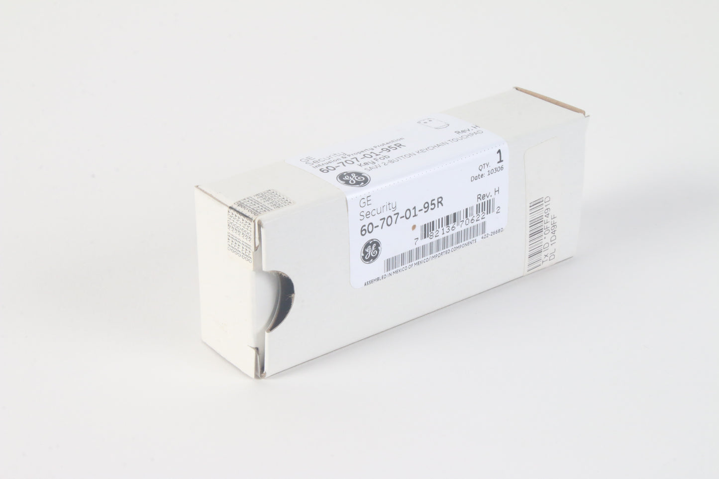 GE Security 60-707-01-95R Wireless 2 Button Alarm Remote Keyfab - New ...